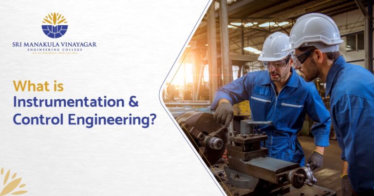 What is Instrumentation and Control Engineering? - Sri Manakula ...
