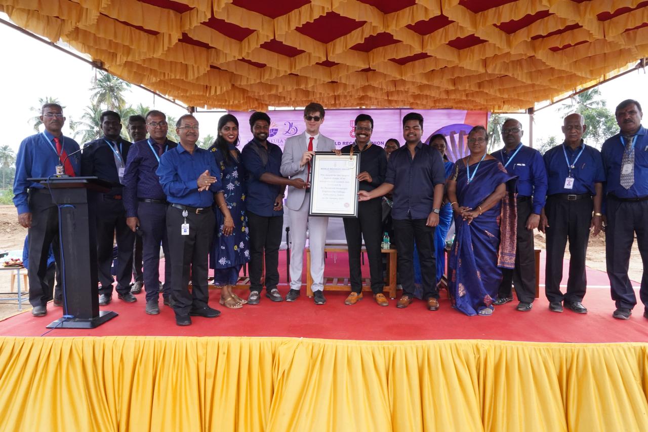World Record - Largest Human Formation of Ashoka Chakra on Jan 24, 2025 ...